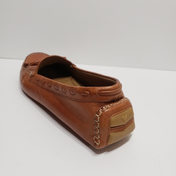 Trask | Shoes | Hs Trask Hand Sewn Womens Brown Leather Loafer Shoes 1 ...